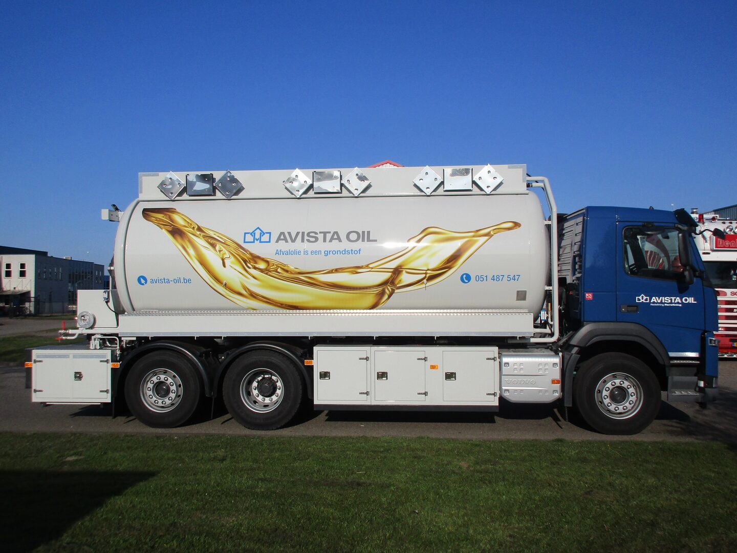 AVISTA OIL olieinzamelwagens | Projecten | Van Spelden